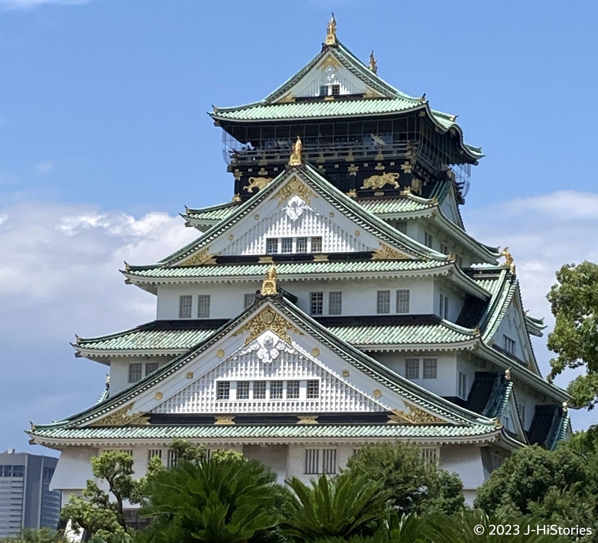 Osaka Castle Histrory, A unsupassed Samurai Toyotomi Hideyoshi’s ...