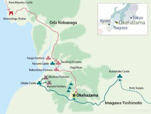 Okehazama Battlefield: Genius, Nobunaga's Victory | jhistories: Japan ...