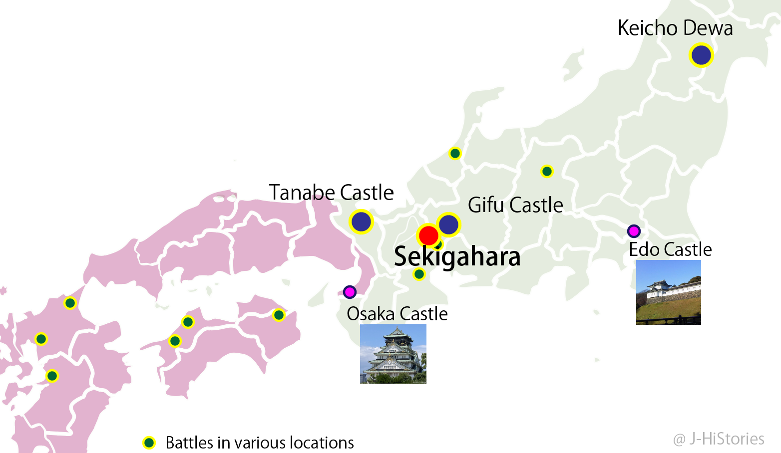 The Battle of Sekigahara | jhistories: Japan Travel to Discover History ...